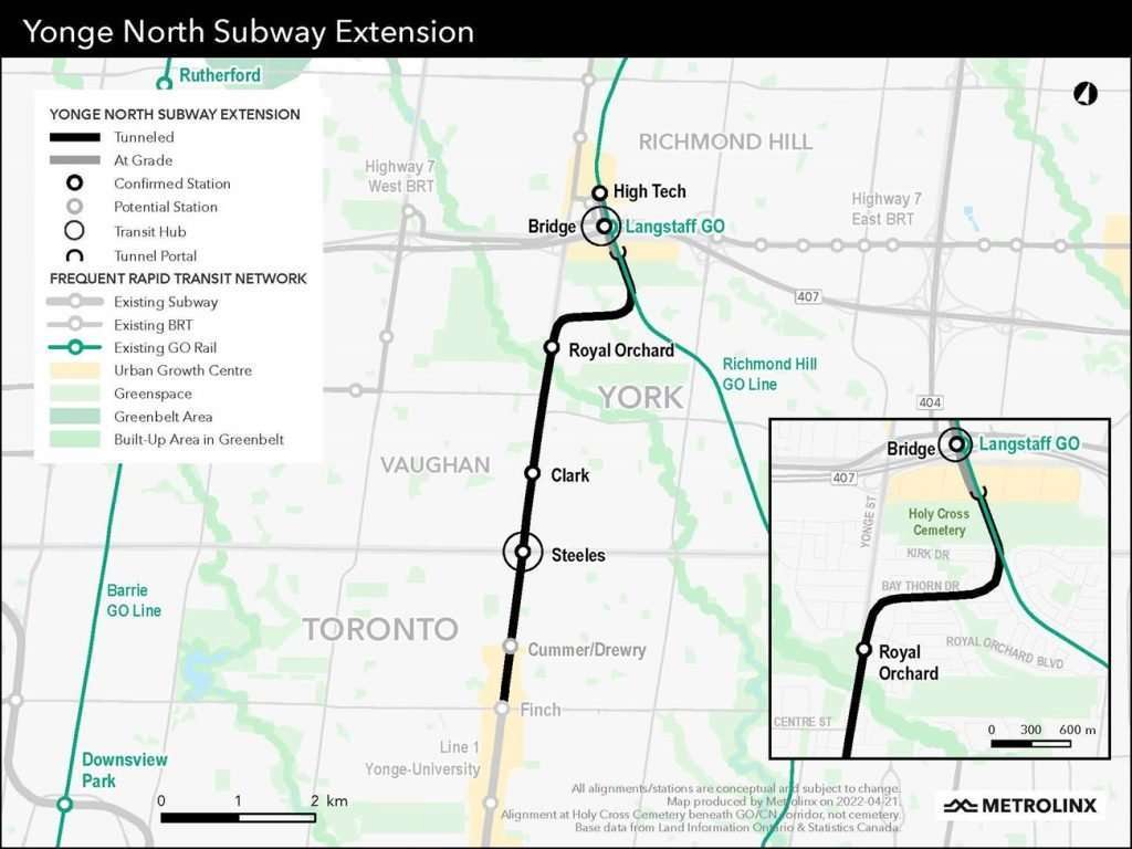 Metrolinx provides update on subway extension – Markham Review