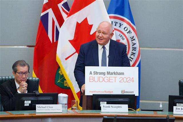 Mayor tables $590.5-million budget with 2.99% tax hike – Markham Review