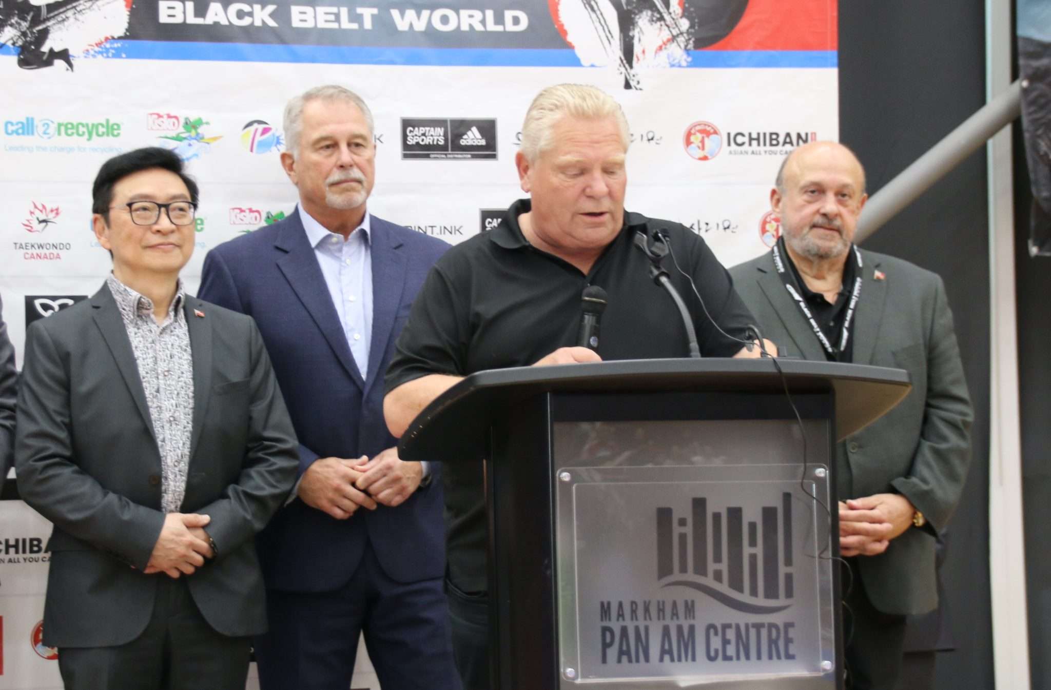 Premier opens international taekwondo tournament at Markham Pan Am ...